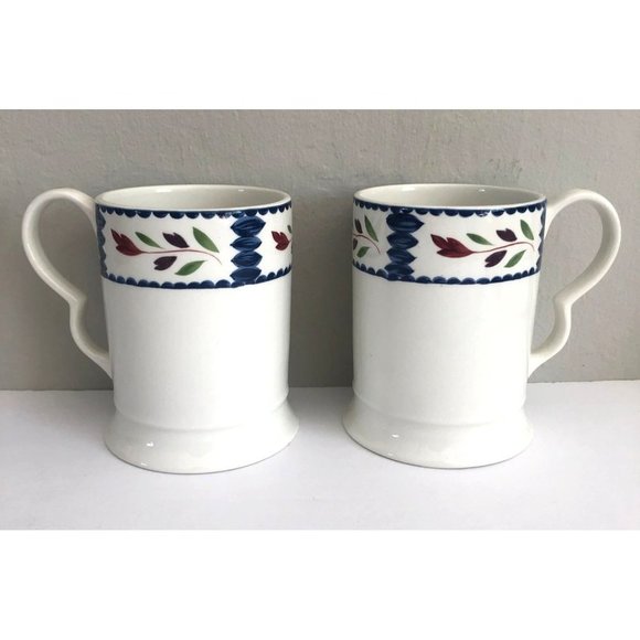 Adams China | Dining | 2 Adams Ironstone Tankard Large 5 Mug Lancaster ...